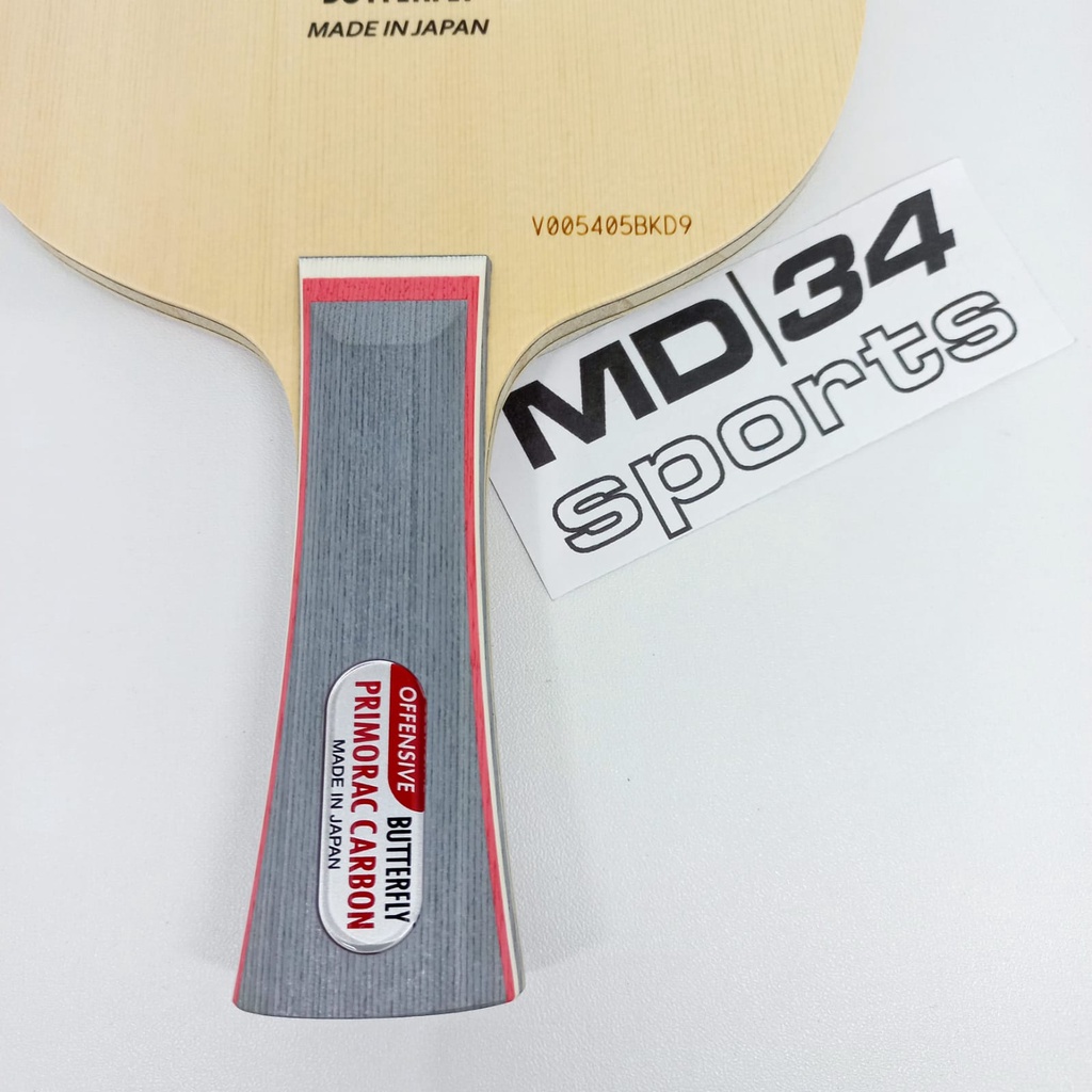Jual KAYU BUTTERFLY PRIMORAC CARBON - Kayu / Blade / Bet Pingpong Murah | Shopee Indonesia
