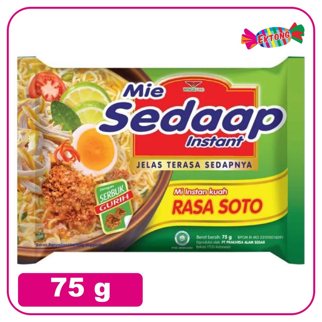 Jual SEDAAP MIE SOTO 75 GR | Shopee Indonesia