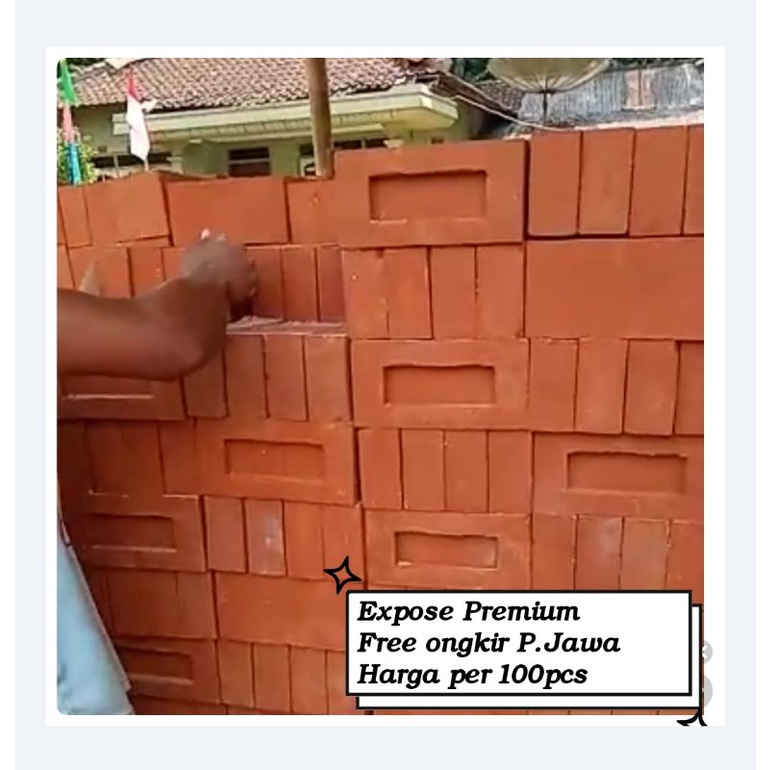 Jual Bata Expose Super Keras /Extra halus dan Presisi /Free Ongkir Area ...