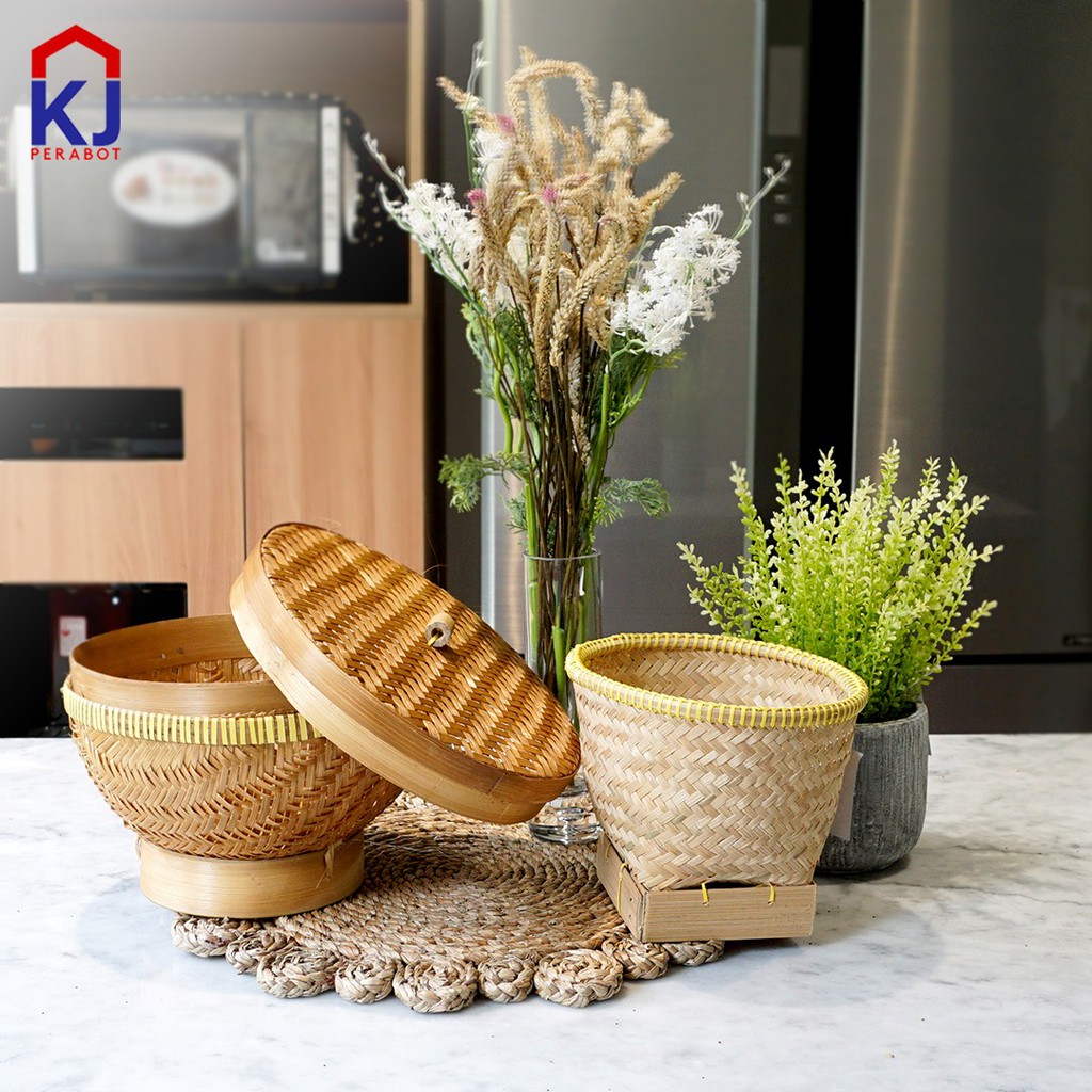 Jual KJ Perabot - Bakul Bambu | Shopee Indonesia