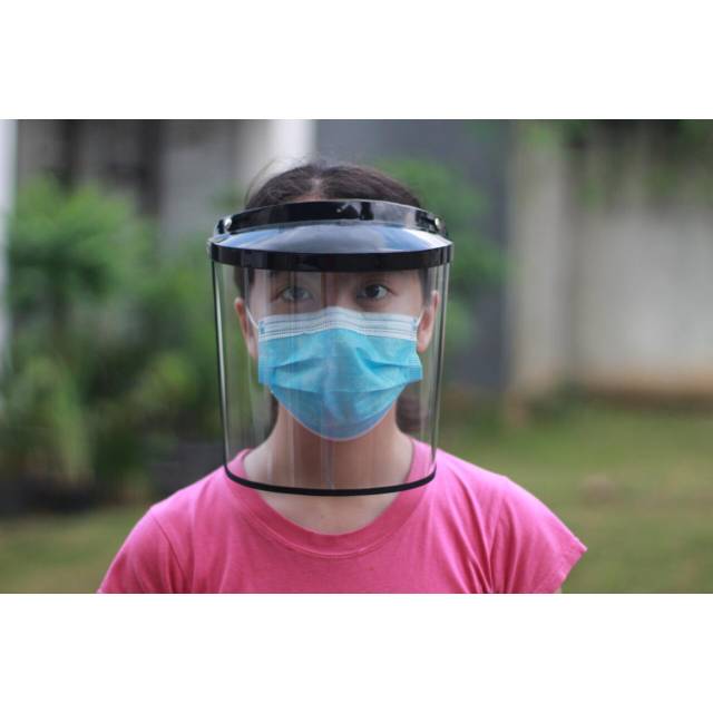 Jual Face Shield Helm Pelindung Wajah Hitam - Woman | Shopee Indonesia