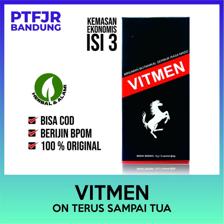 Jual VITMEN OBAT HERBAL KUAT STAMINA PRIA KEMASAN EKONOMIS BPOM ORIGINAL | Shopee Indonesia