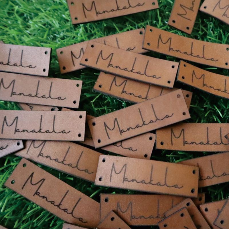 Jual Label Kulit Asli Custom Minimum order 100 pcs// Custom Genuine ...