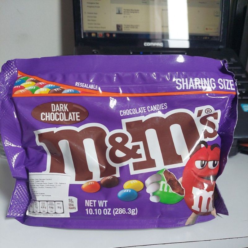 Jual M&M Mnm Chocolate Candy Milk Chocolate Caramel Crispy Mint Sharing ...