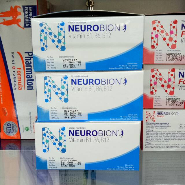 Jual Neurobion putih ( 25 strip / box ) | Shopee Indonesia