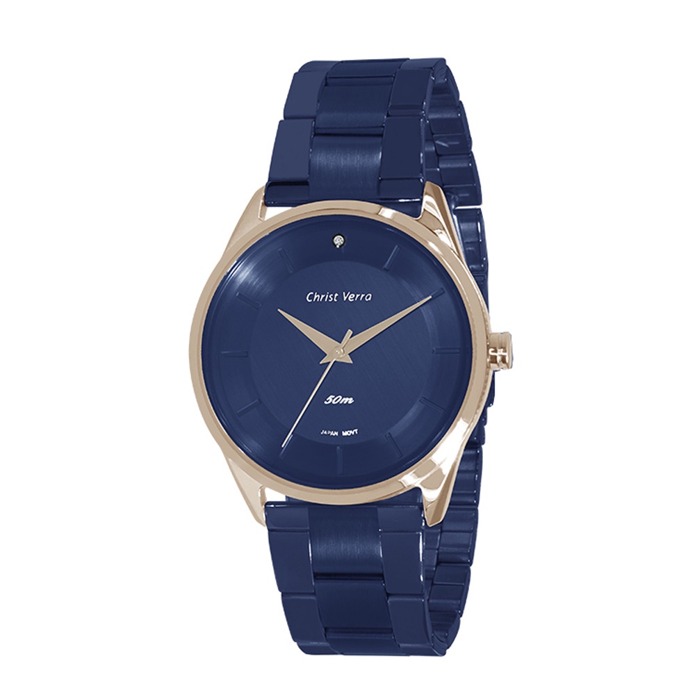 Jual Christ Verra Casual Men's Watches CV 20700G-1J BLU | Shopee Indonesia