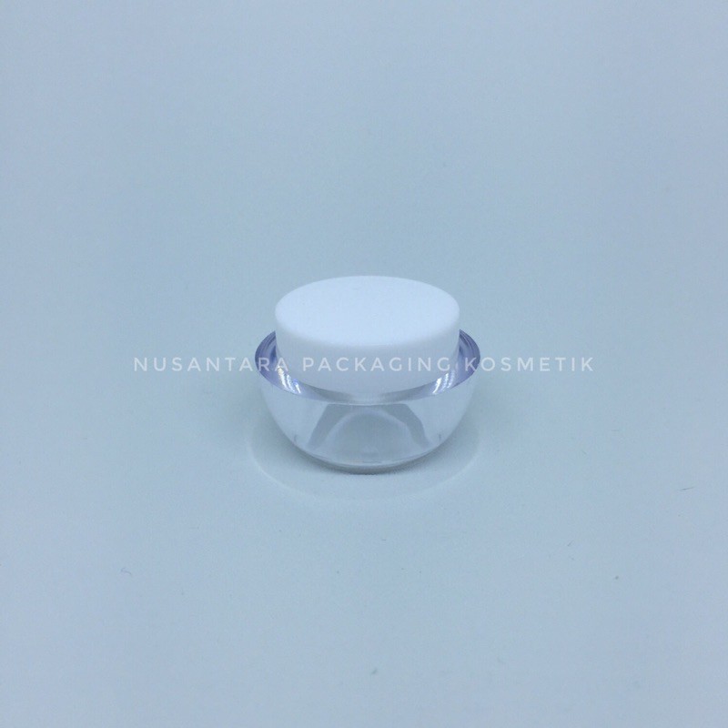 Jual Pot Cream 5gr - 7gr Acrylic Tutup Putih | Shopee Indonesia