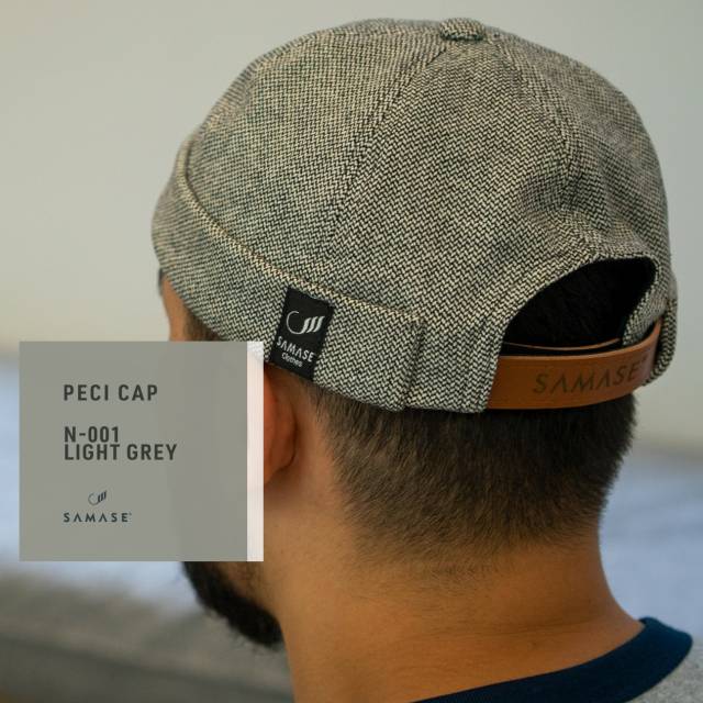 Jual Peci Cap N-001 SAMASE - Light Grey | Shopee Indonesia