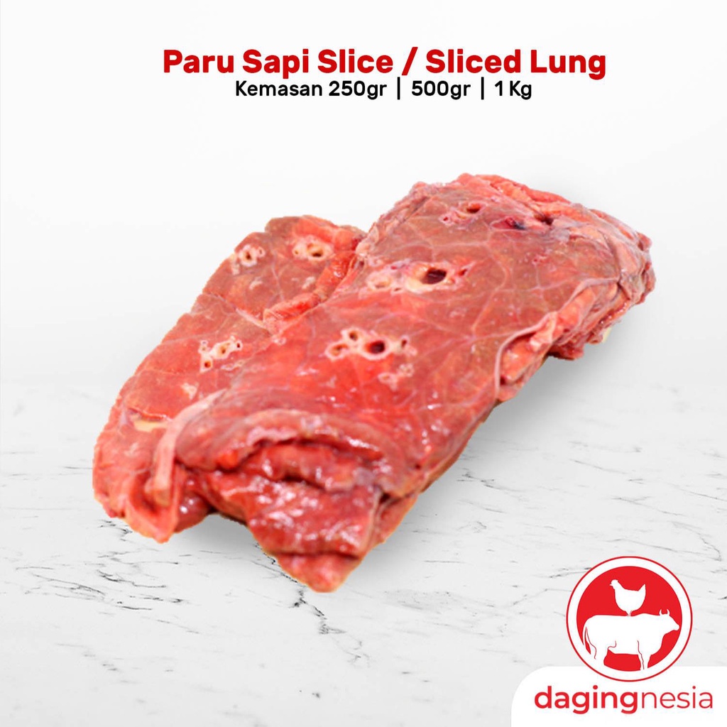 Jual Paru Sapi Slice / Sliced Beef Lungs Premium Quality | Shopee Indonesia