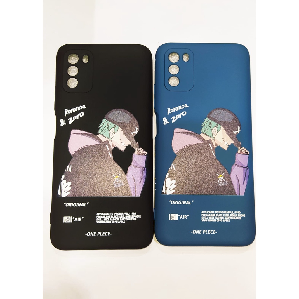 Jual Xiaomi Poco M3 Case gambar ZORO karakter softcase liquid cover ...