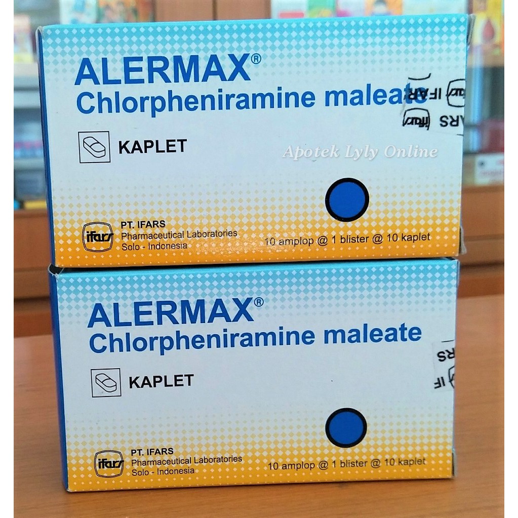 Jual Alermax CTM 4 mg Box 100 Tablet | Shopee Indonesia