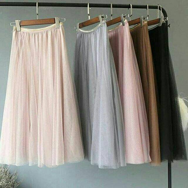 Jual Tutu Skirt Rok Tutu Bangkok Rok Tile Tulle Skirt Rok Tutu Murah ...