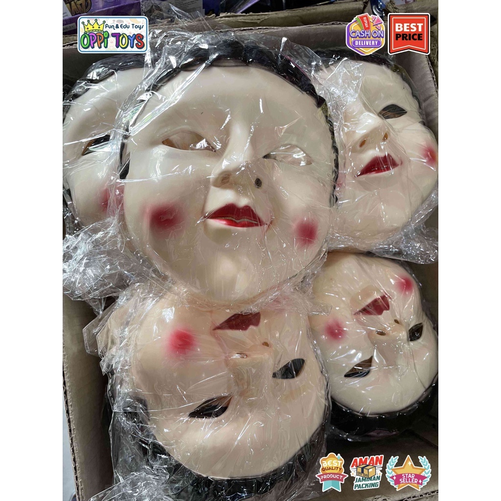 Jual [COD] Topeng Squid Game Girl Young Hee - Topeng Boneka Squid Game ...