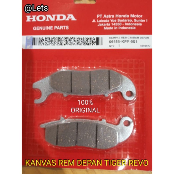 Jual KANVAS REM DEPAN TIGER REVO | Shopee Indonesia