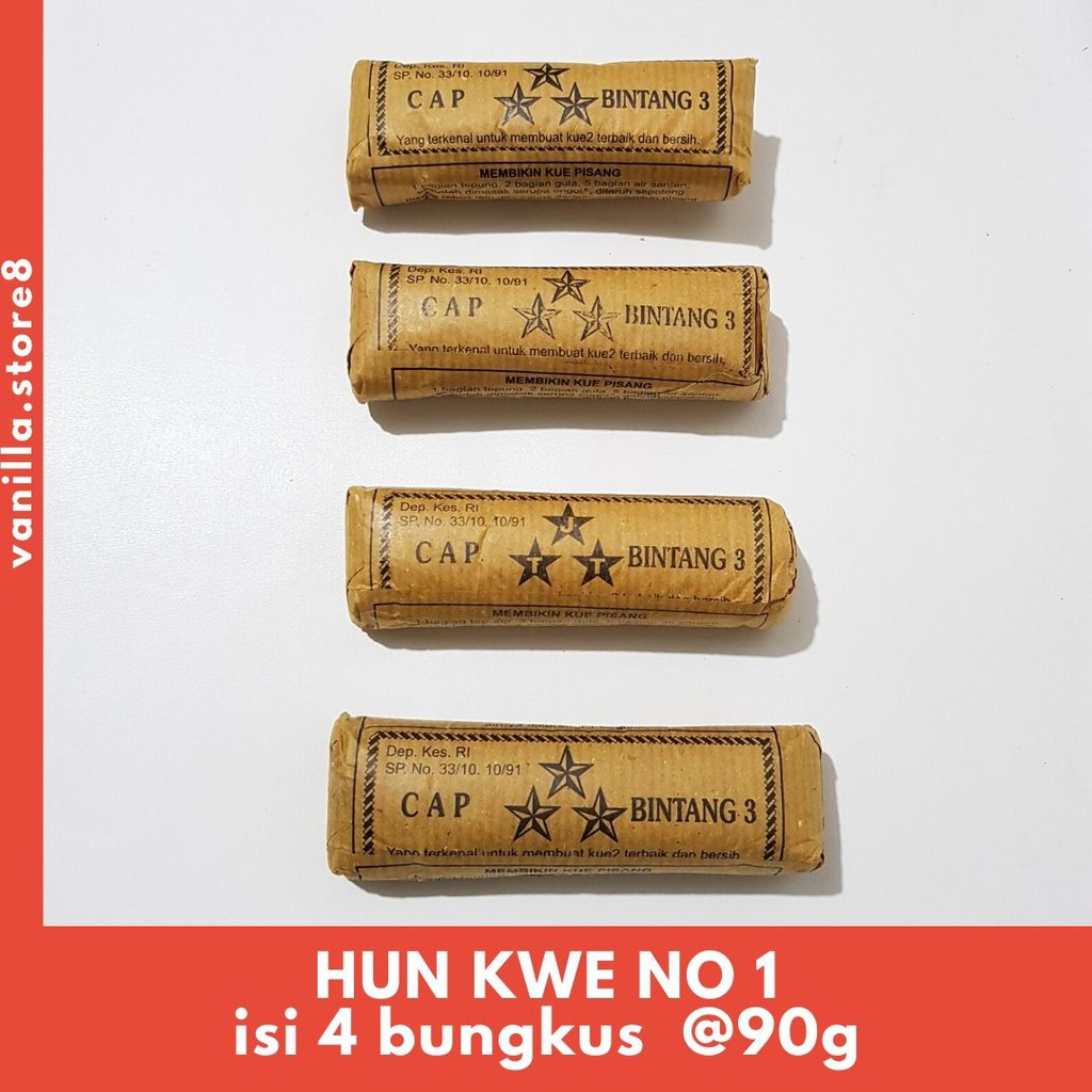 Jual 4 BUNGKUS TEPUNG HUN KWE CAP BINTANG 3 | Shopee Indonesia