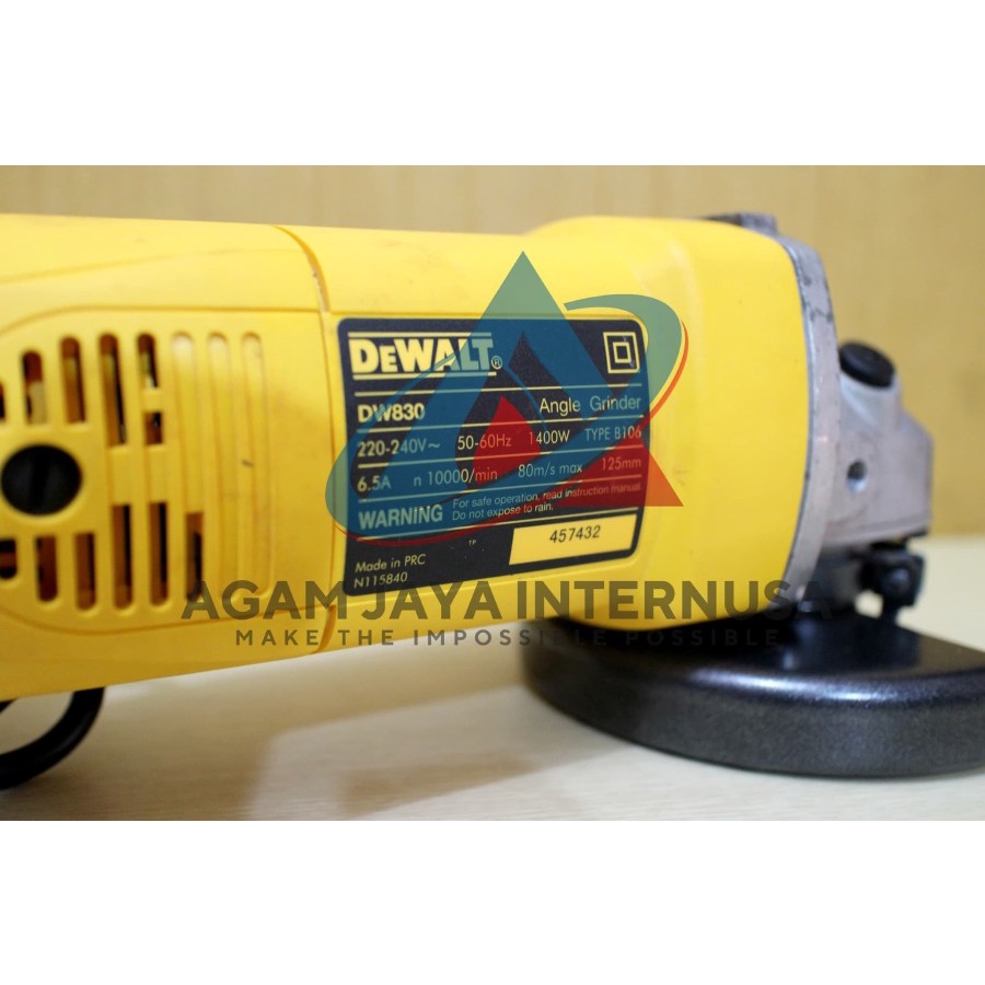 Jual GRINDING MACHINE DEWALT DW830 ( TANPA KOTAK ) | Shopee Indonesia