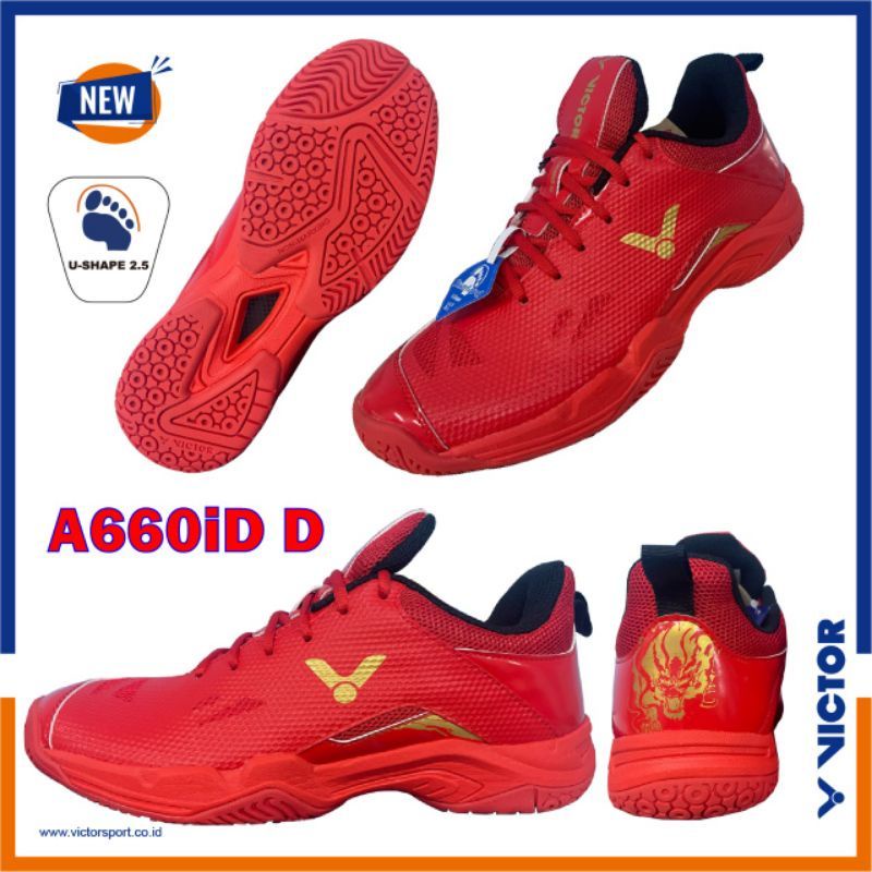 Jual Sepatu badminton victor A660ID original | Shopee Indonesia