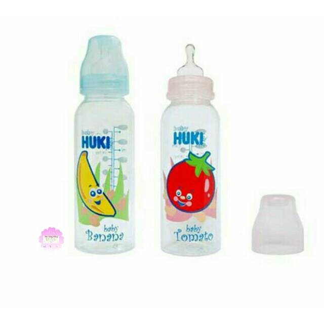 Jual Botol Baby Huki Baby Huki Round Bottle Orthodontic Nipple 240 ml ...