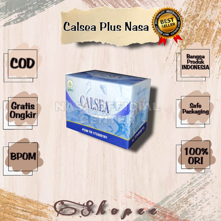 Jual CALSEA PLUS NASA MEMBANTU MENGATASI OSTEOPOROSIS DAN PERTUMBUHAN ...