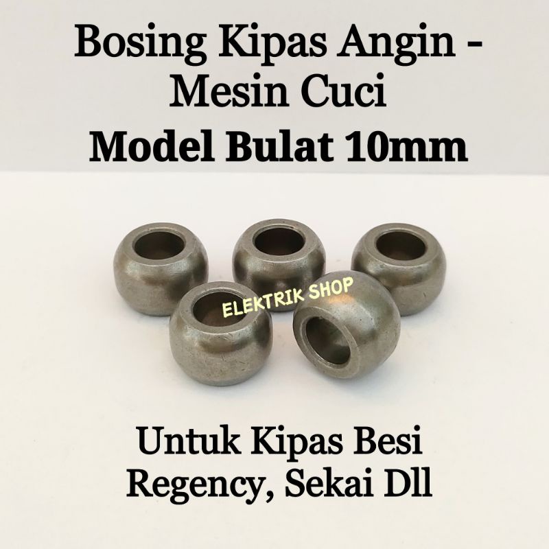 Jual BOSING KIPAS ANGIN BESI MODEL BULAT 10MM / BOSHING BEARING BOS ...