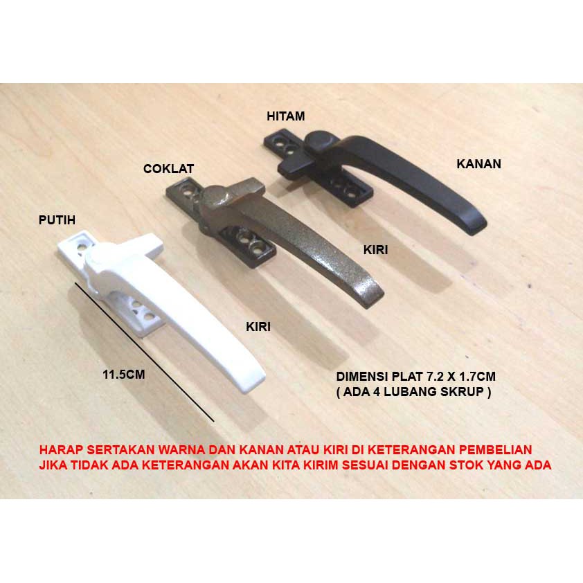 Jual Kunci Jendela / Rambuncis Dekson Aluminium 428 | Shopee Indonesia