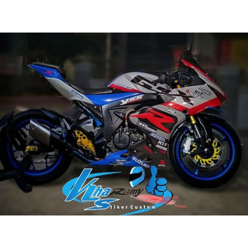 Jual decal stiker GSX R full body - striping gsx fullbody - stiker full ...