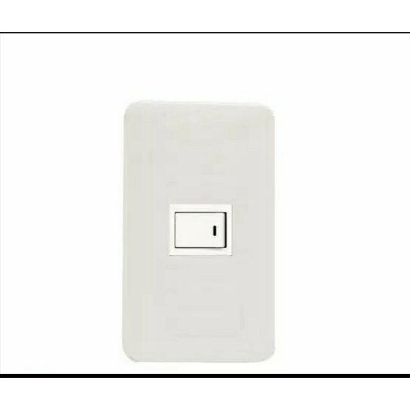 Jual Panasonic Saklar Single 1Gang 1 Way WNJ6801 Sakelar Frame Engkel ...