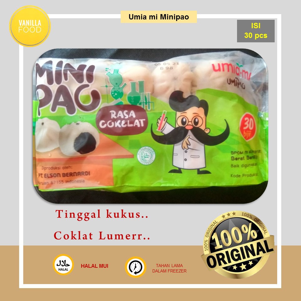 Jual Umiami Minipao Bakpao mini Frozen food minipau minipou | Shopee ...