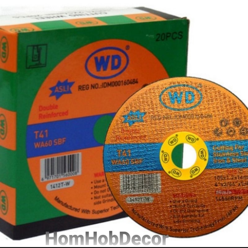 Jual Batu Resibon WD / TORA Mata Gerinda 4x1 | Shopee Indonesia