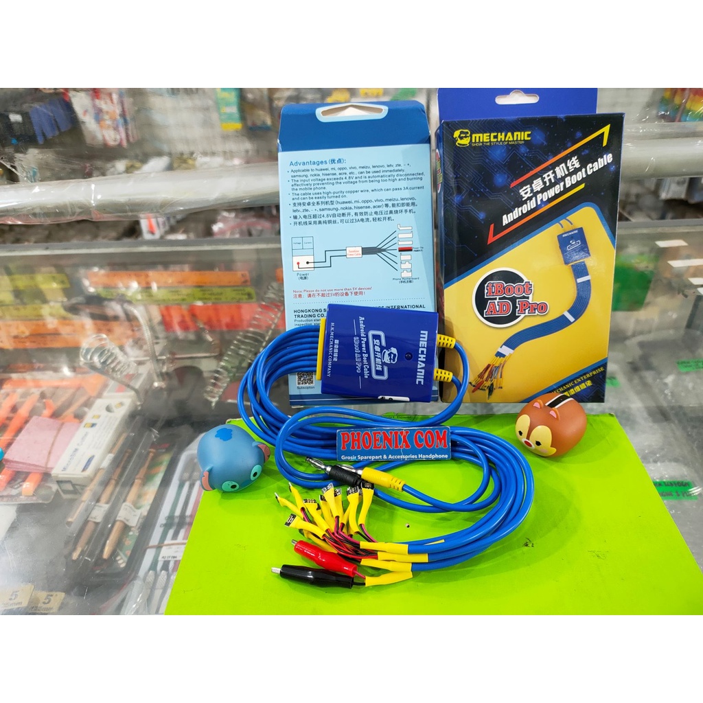 Jual KABEL POWER SUPPLY MECHANIC IBOOT AD MAX ANDROID & IOS/KABEL POWER SUPPLY MECHANIC 2 IN 1 ...