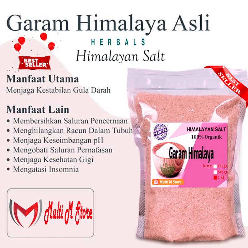 Jual Garam Himalaya Super 1 Kg | Produk Of Pakistan | Himalayan Salt ...