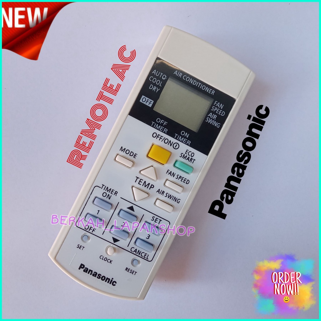 Jual Remote AC Panasonic ECO SMART G R A D E | Shopee Indonesia