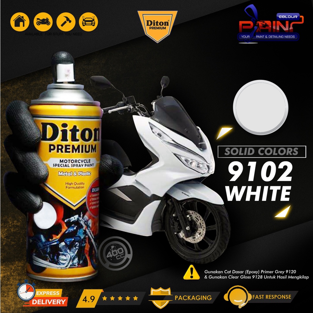 Jual Diton PREMIUM 9102 White Cat Semprot | Shopee Indonesia