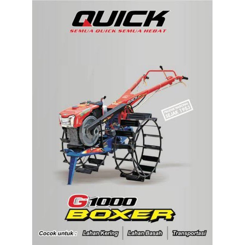 Jual Mesin Traktor Quick G1000 BOXER BARU | Shopee Indonesia