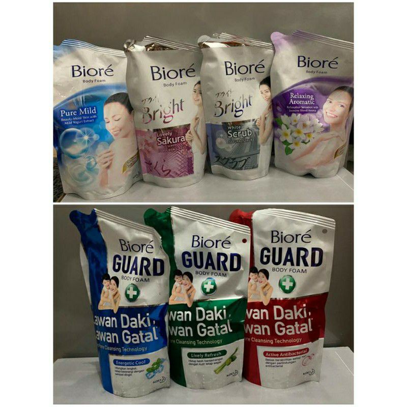 Jual Biore bodywash body foam guard 450ml | Shopee Indonesia