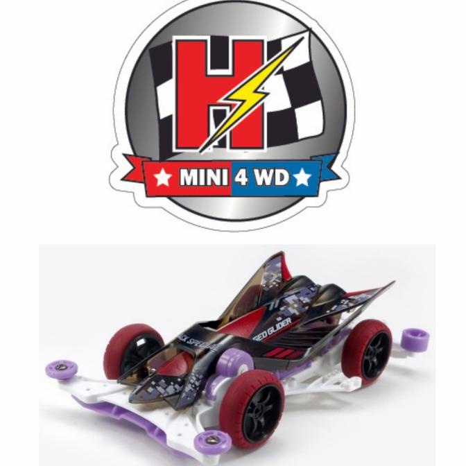 Jual Tamiya mini 4wd Geo Glider Special Black Edition. FMA Chassis ...