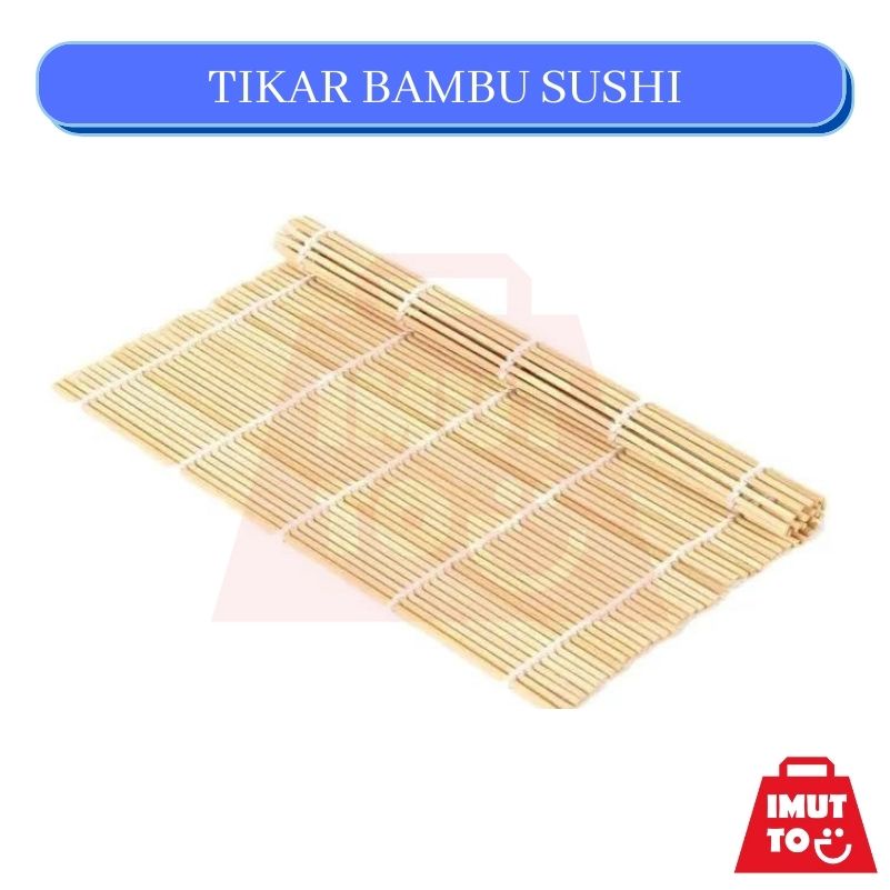 Jual IMUTTO - TIKAR BAMBU SUSHI PENGGULUNG ALAS GULUNG SUSHI ROTAN ...