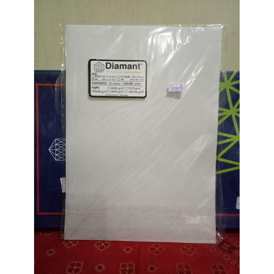 Jual Kertas / Kertas Kalkir A4 / F4 Folio - 80/85 Grm Tracing Paper ...