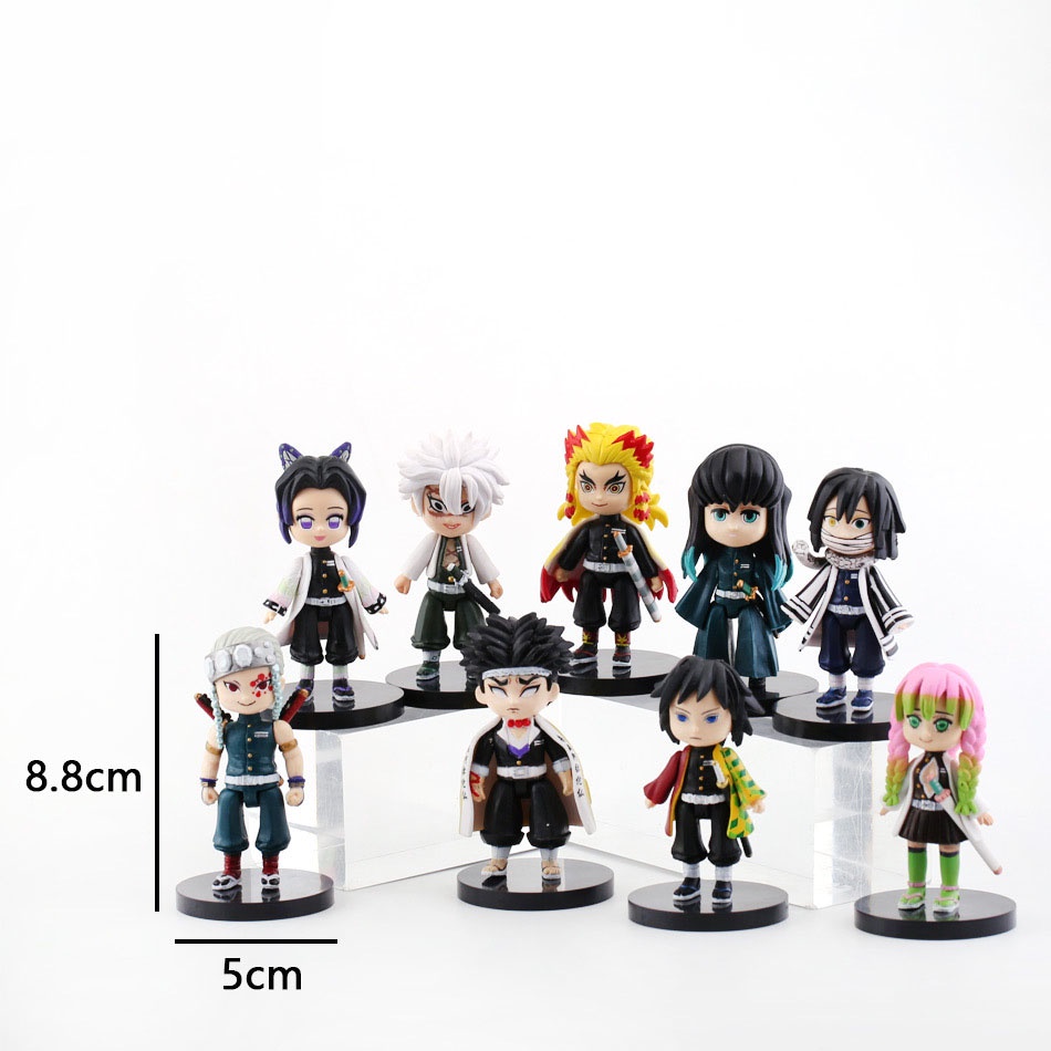 Jual Action Figure Demon Slayer Kimetsu Hashira isi 9 Gen 5 Shinazugawa ...