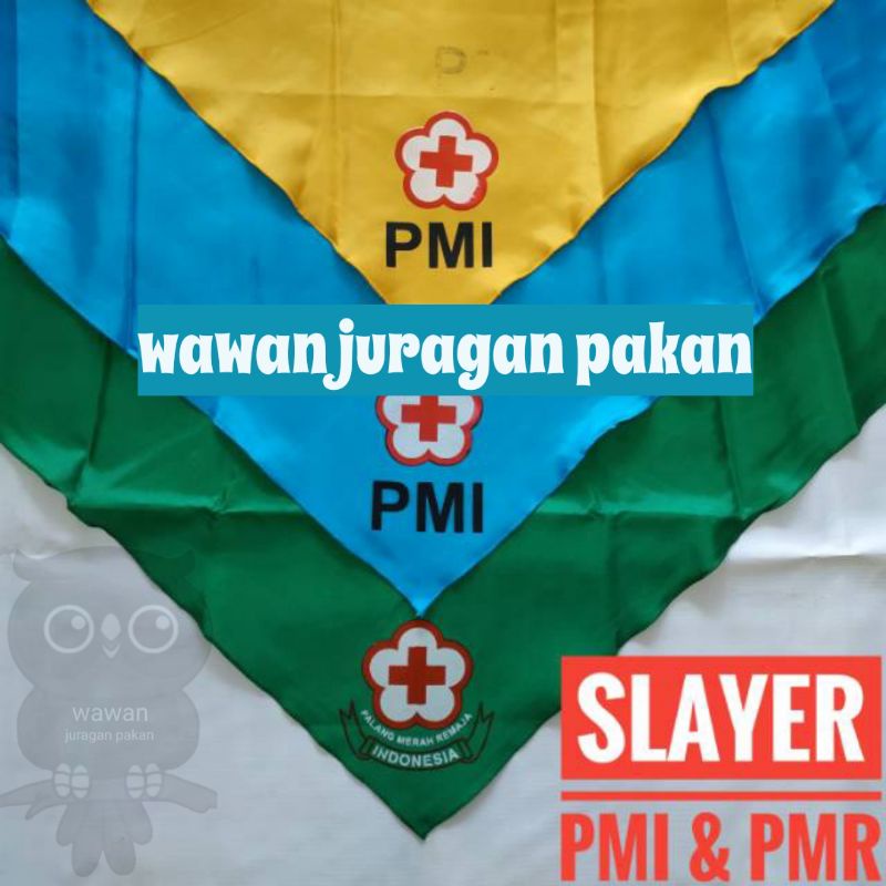 Jual SYAL SLAYER SCRAFT ATRIBUT SELENDANG PMI PMR MULA WIRA MADYA SD ...