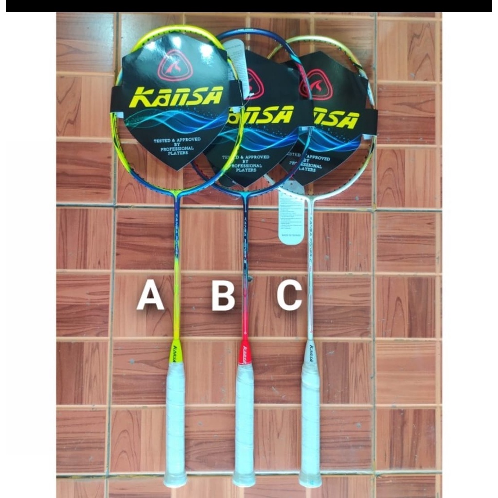 Jual RAKET BADMINTON KANSA POWER A-B-C DINAMIC OPTIMUM FRAME 35 LBS ...