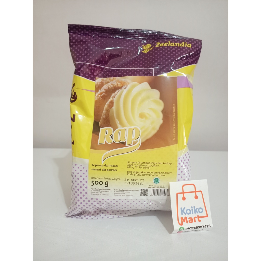 Jual RAP CUSTARD TEPUNG VLA INSTANT 500GR | Shopee Indonesia