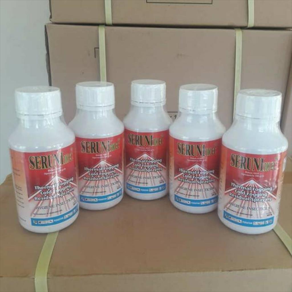 Jual Seruni 100 ec 500ml anti obat fogging nyamuk dbd kecoa semut dan ...