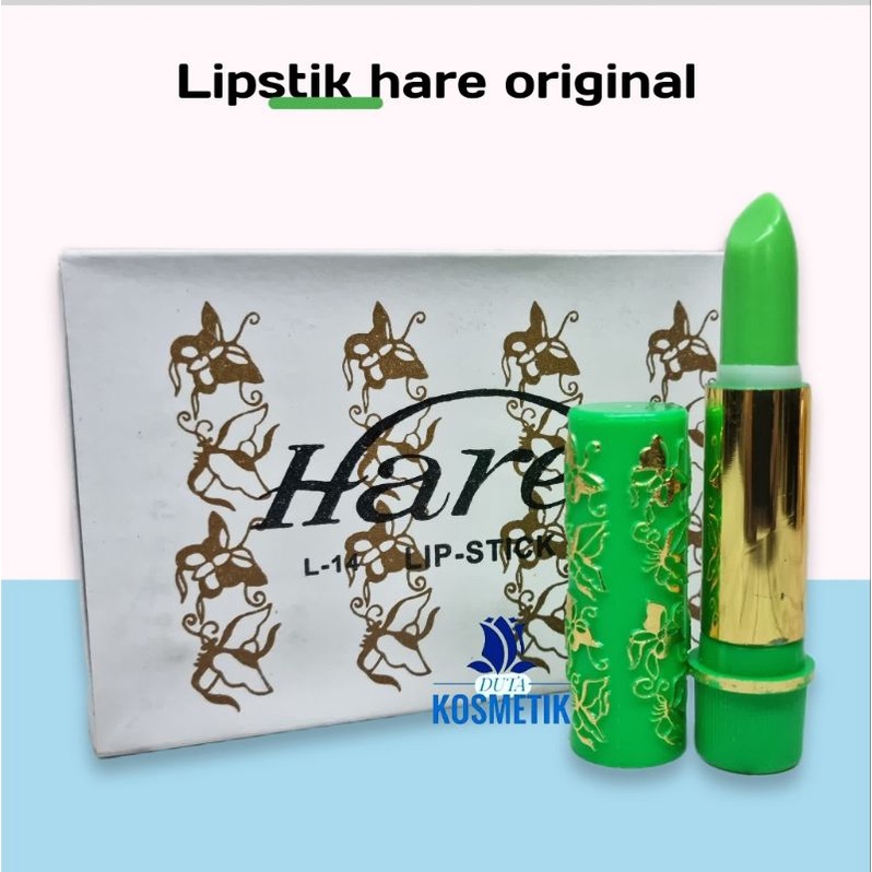 Jual [isi 6] LIPSTIK HARE ORIGINAL 100% by: Taiwan BPOM | Shopee Indonesia