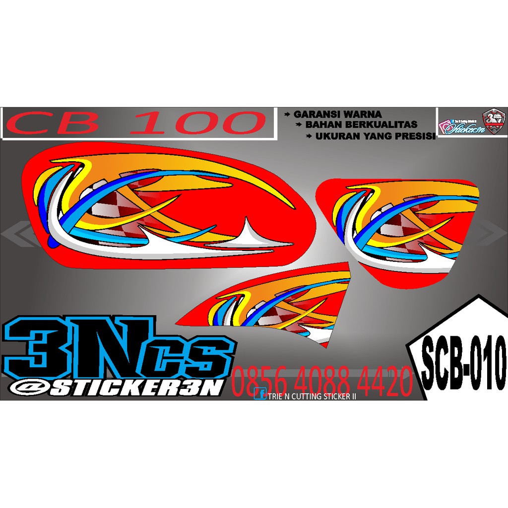 Jual Stripping Honda CB 100 Clasic, sticker honda cb 100 fullset bisa ...