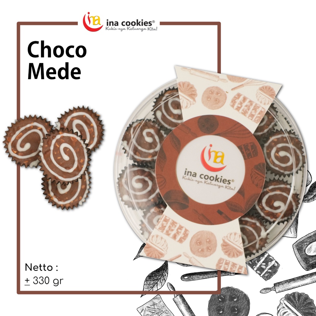Jual INA COOKIES TOPLES REGULER CHOCO MEDE | Shopee Indonesia