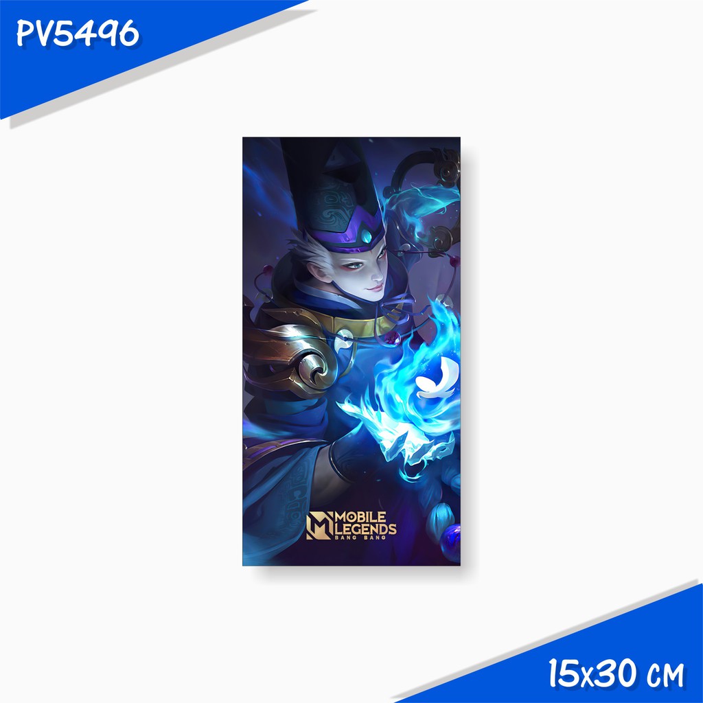 Jual Poster Kayu Hiasan Dinding 15x30 Mobile Legends Valir | Shopee ...