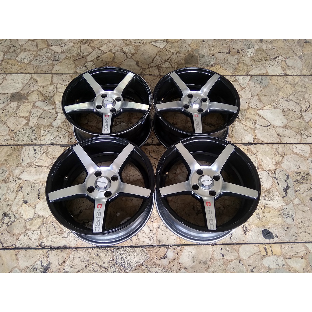 Jual VELG MOBIL RACING VOSSEN RING 15 LEBAR 7 PCD 4x100 (4pcs) BRIO, AGYA, SIGRA, CALYA, AYLA ...