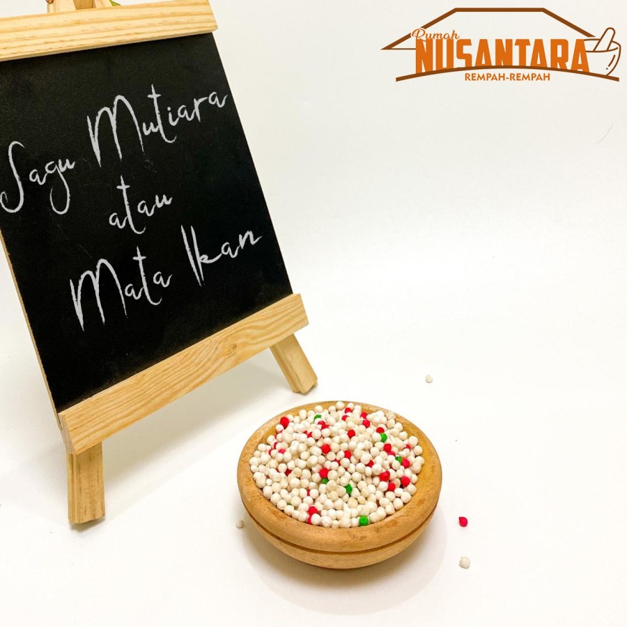 Jual Sagu Mata Ikan Mutiara Kualitas Terbaik 250 gram | Shopee Indonesia