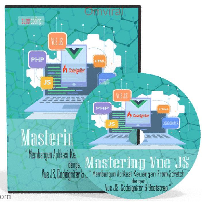 Jual Dvd Membangun Aplikasi Keuangan Dengan Vuejs Codeigniter Dan Bootstrap Shopee Indonesia